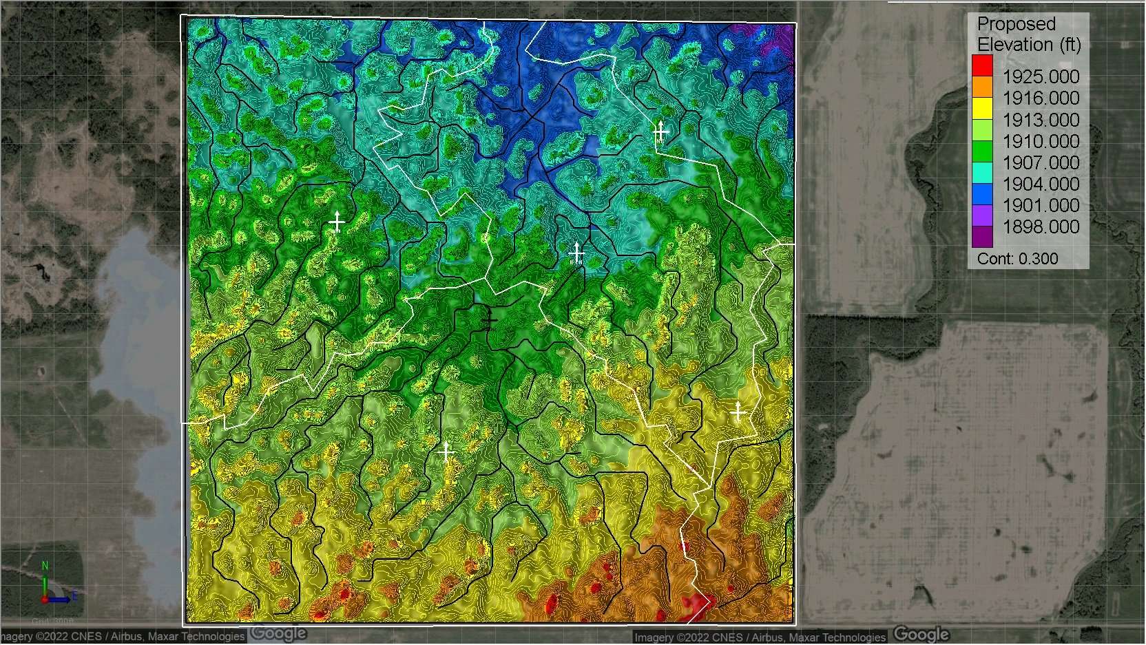 Alberta Grain | Combining Landforming and Ditching Canada